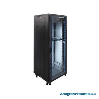 Jual INDORACK IR6032G Standing Close Rack 32U Glass Door Murah ...