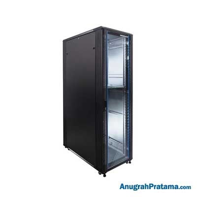 Jual INDORACK IR11545G Standing Close Rack 45U Glass Door Murah ...