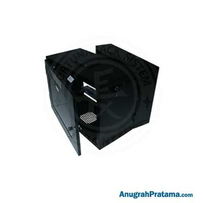 Jual FORTUNA RACK 19 Inch Premium Wallmount 12U Depth 600 mm Double ...
