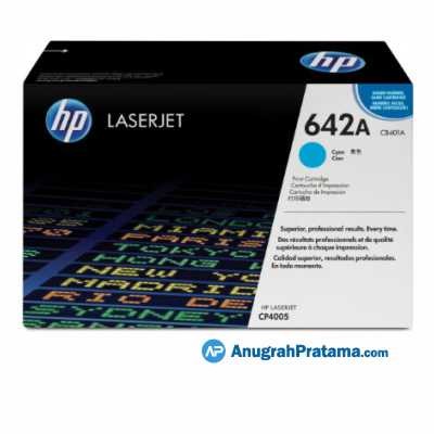 Jual HP 642A Cyan Original LaserJet Toner Cartridge (CB401A) Murah ...