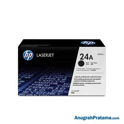 Jual HP 24A Black Original LaserJet Toner Cartridge (Q2624A) Murah ...