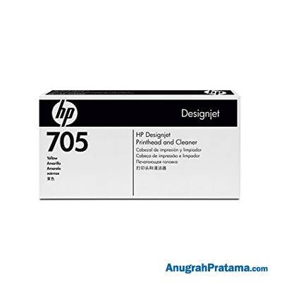 Jual HP 705 Yellow DesignJet Printhead and Printhead Cleaner (CD956A ...
