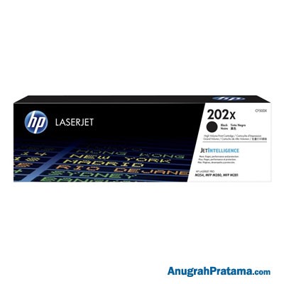 Jual HP 202X High Yield Black Original LaserJet Toner (CF500X) Murah ...
