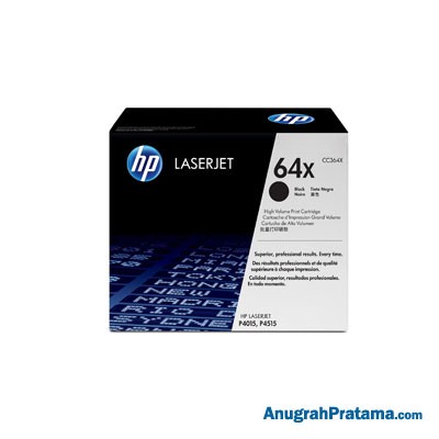 Jual HP 64X High Yield Black Original LaserJet Toner Cartridge (CC364X ...