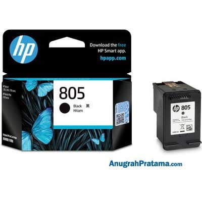 Jual HP 805 Black Original Ink Cartridge (3YM73AA) Murah ...