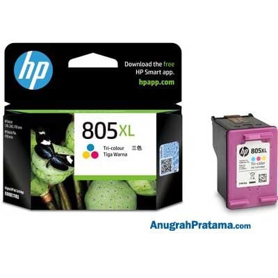 Jual HP 805XL Tri-color Original Ink Cartridge (3YM70AA) Murah ...