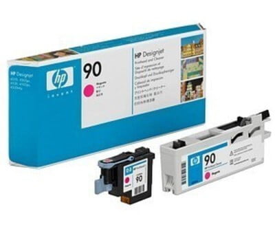 Jual HP 90 Magenta DesignJet Printhead and Printhead Cleaner (C5056A ...