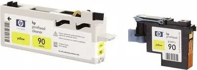 Jual HP 90 Yellow DesignJet Printhead and Printhead Cleaner (C5057A ...