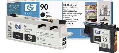 Jual HP 90 Black DesignJet Printhead and Printhead Cleaner (C5054A ...