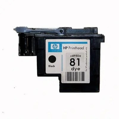 Jual HP 81 Black DesignJet Dye Printhead and Printhead Cleaner (C4950A ...