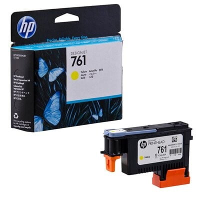 Jual HP 761 Yellow DesignJet Printhead (CH645A) Murah - Anugrahpratama.com